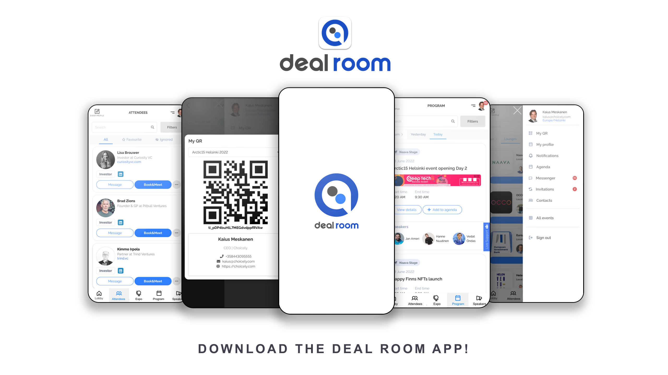 Deal room events expands their offering with mobile apps